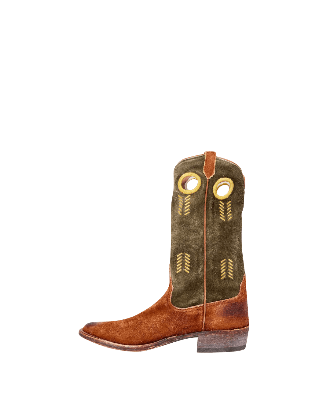 David Military Green Roughout | Luxury Fashion Men's Cowboy Boots ...