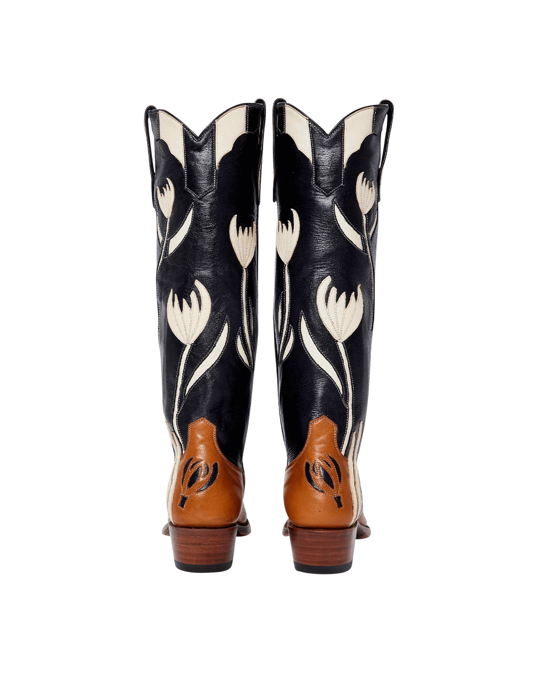 Dolly Navy | Luxury Fashion Women's Cowboy Boots | Miron Crosby