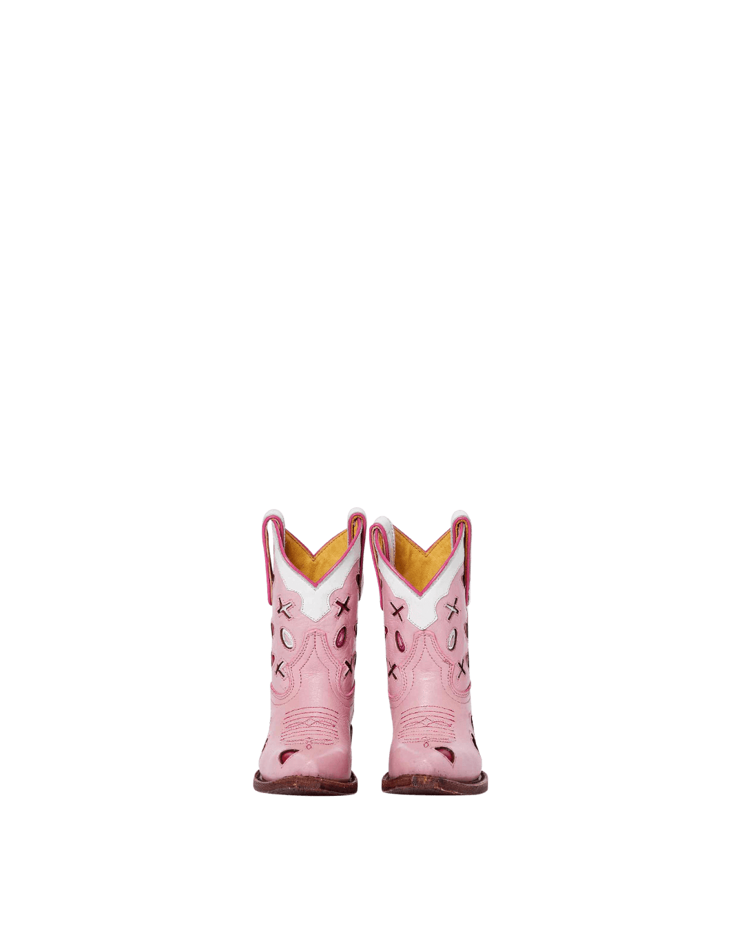 Julia Pink | Luxury Fashion Kid's Cowboy Boots | Miron Crosby