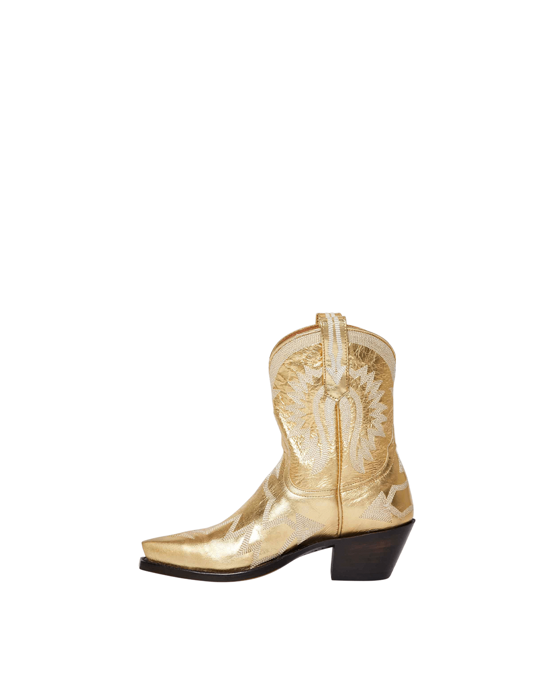 Maggie Metallic Gold | Luxury Fashion Women's Cowboy Boots | Miron Crosby