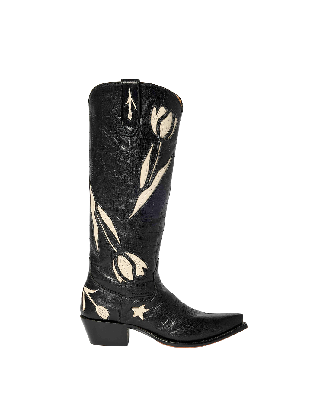 Whitney Noir | Carolina Herrera | Luxury Women's Fashion Cowboy Boots ...